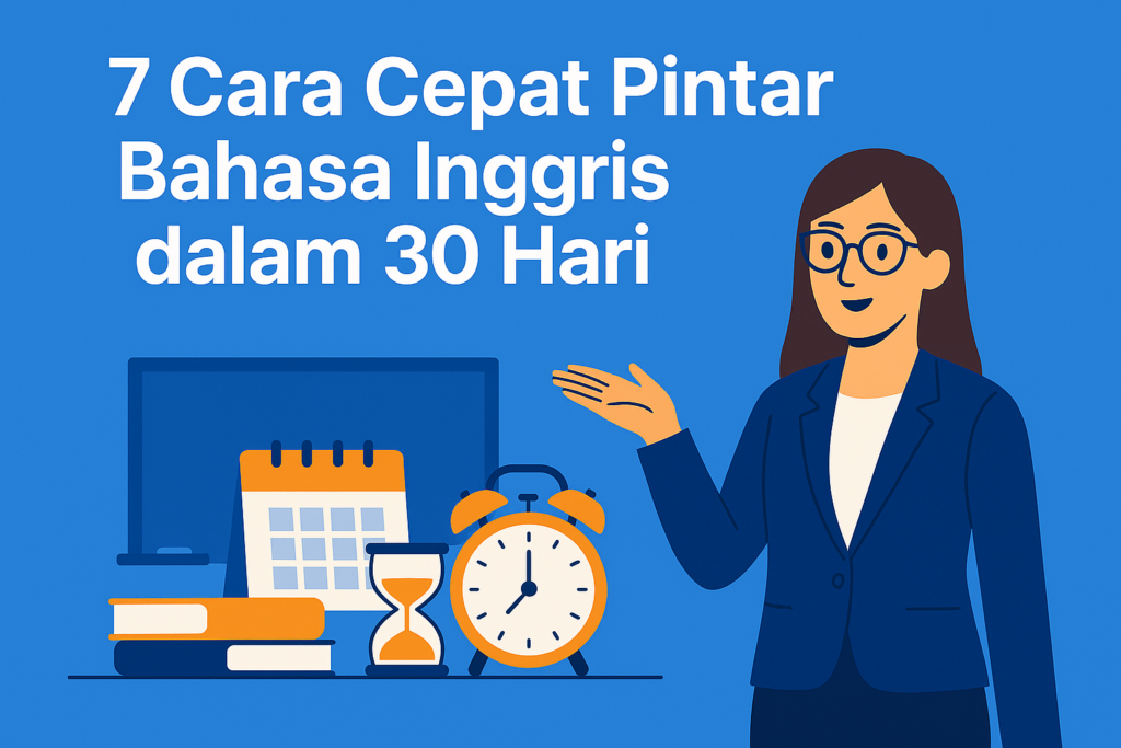7 Cara Cepat Pintar Bahasa Inggris dalam 30 Hari - English Up