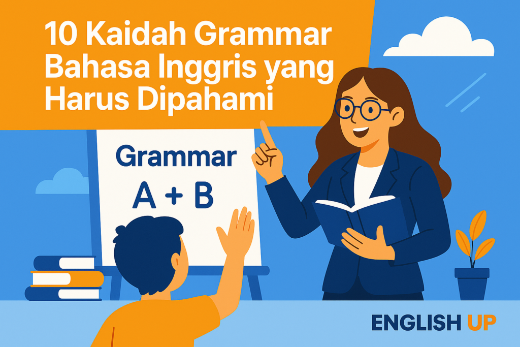 10 Kaidah Grammar Bahasa Inggris yang Harus Dipahami - English Up