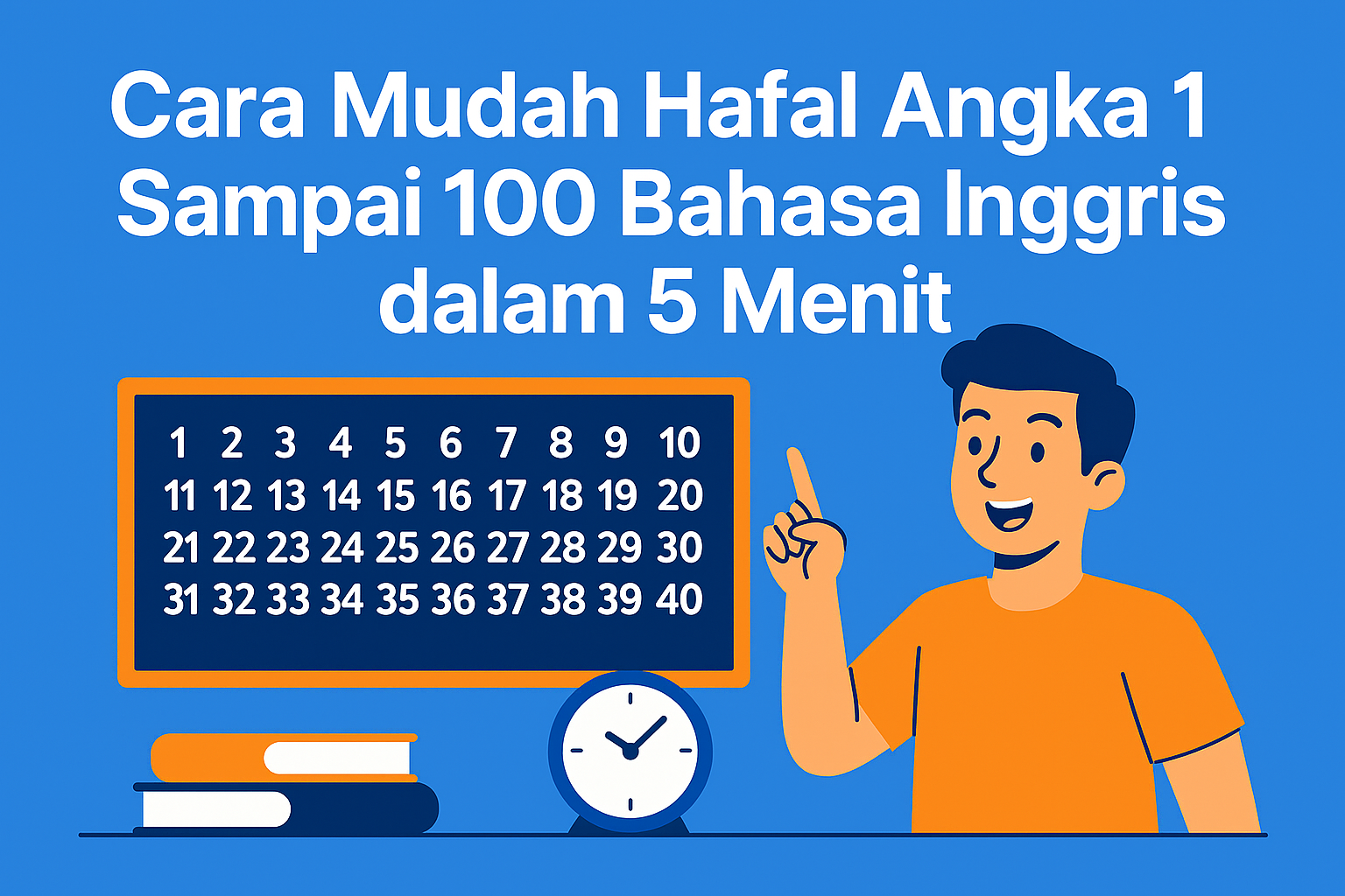 Cara Mudah Hafal Angka 1 Sampai 100 Bahasa Inggris dalam 5 Menit ...
