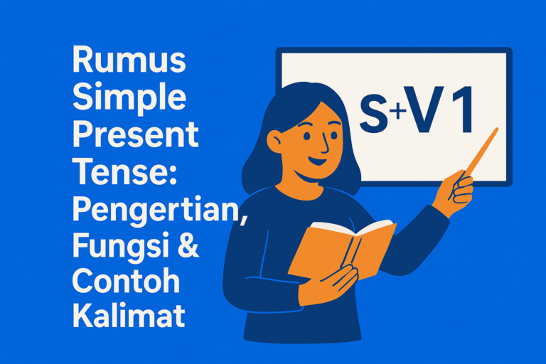 Rumus Simple Present Tense: Pengertian, Fungsi & Contoh Kalimat ...
