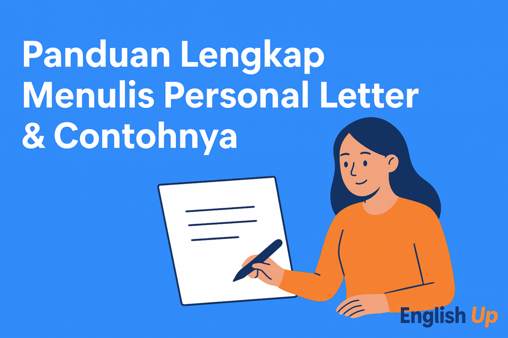 Panduan Lengkap Menulis Personal Letter & Contohnya - English Up