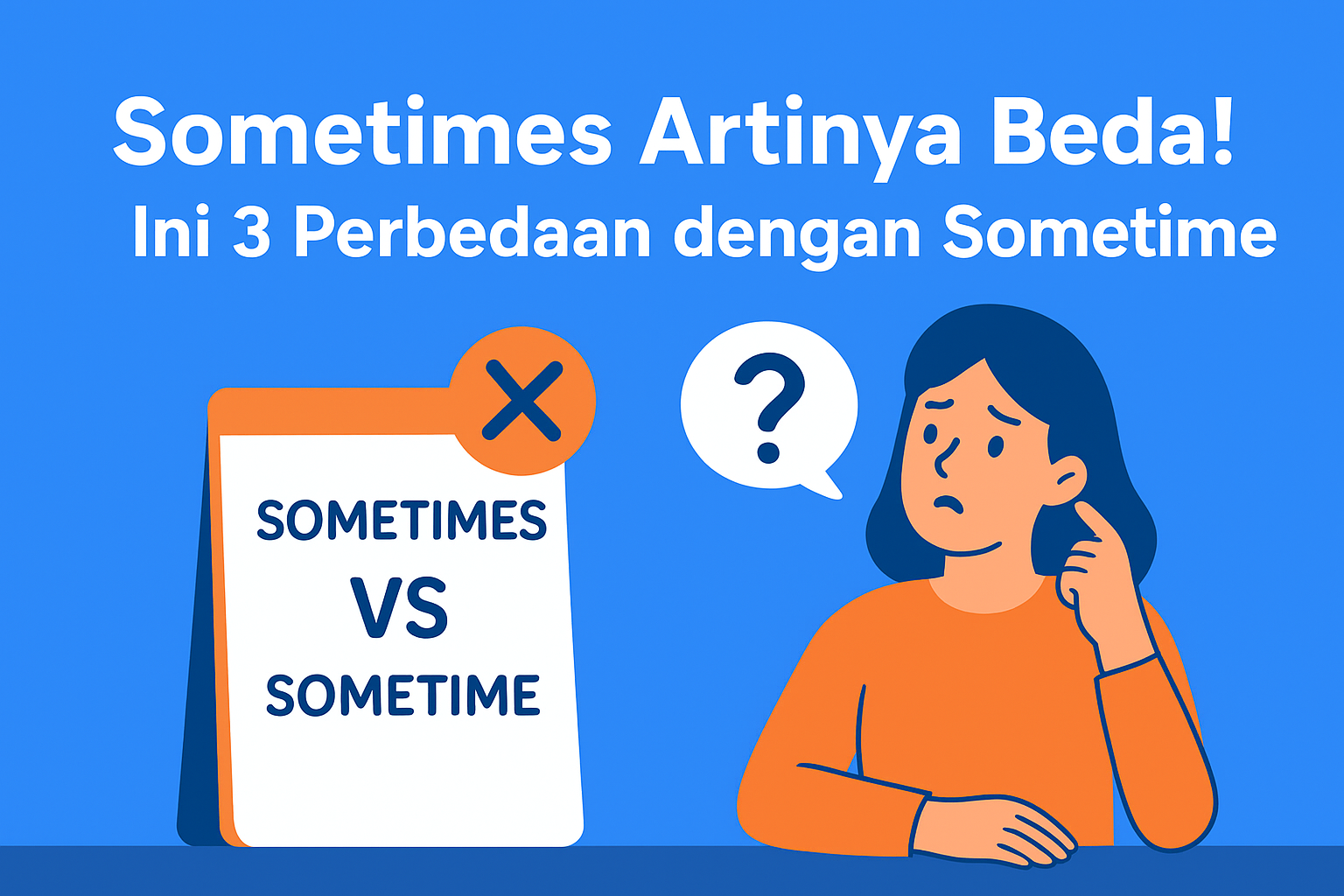 Sometimes Artinya Beda! Ini 3 Perbedaan dengan Sometime - English Up
