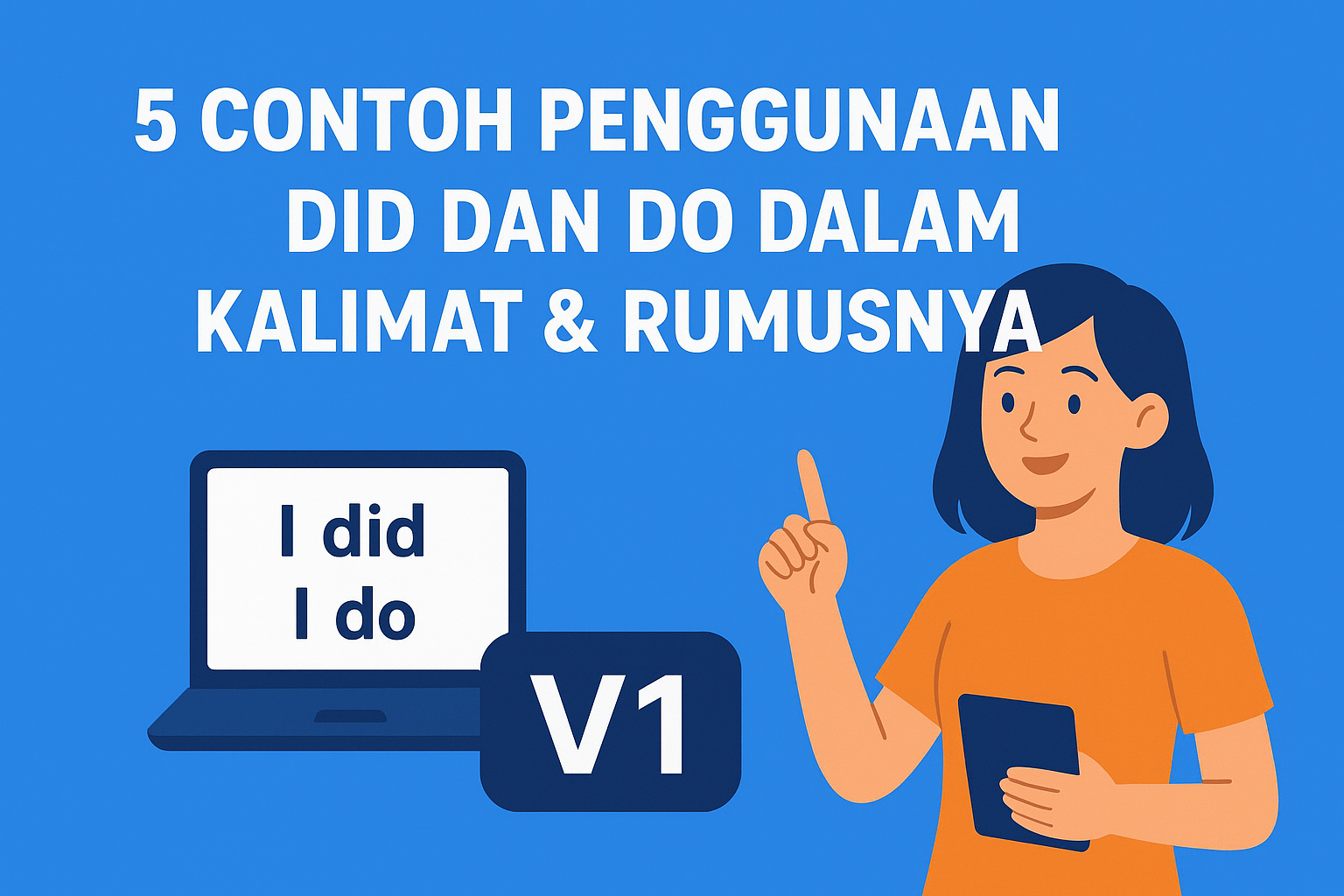 5 Contoh Penggunaan Did dan Do dalam Kalimat & Rumusnya - English Up