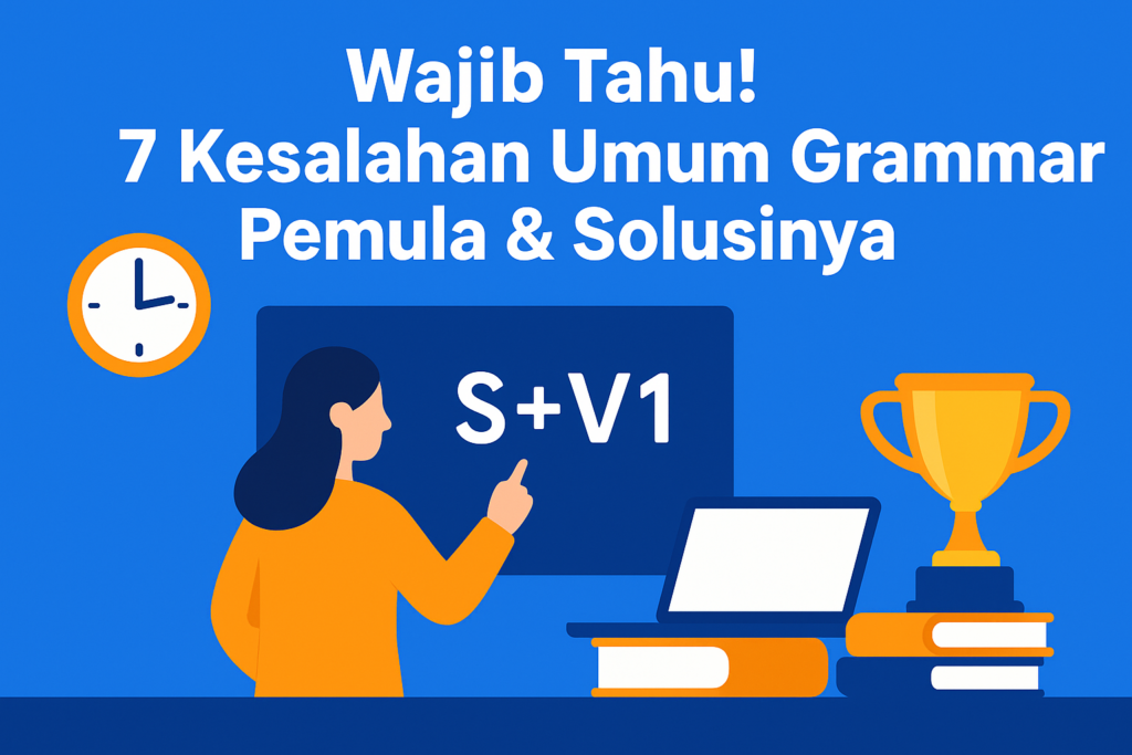 Wajib Tahu! 7 Kesalahan Umum Grammar Pemula & Solusinya - English Up
