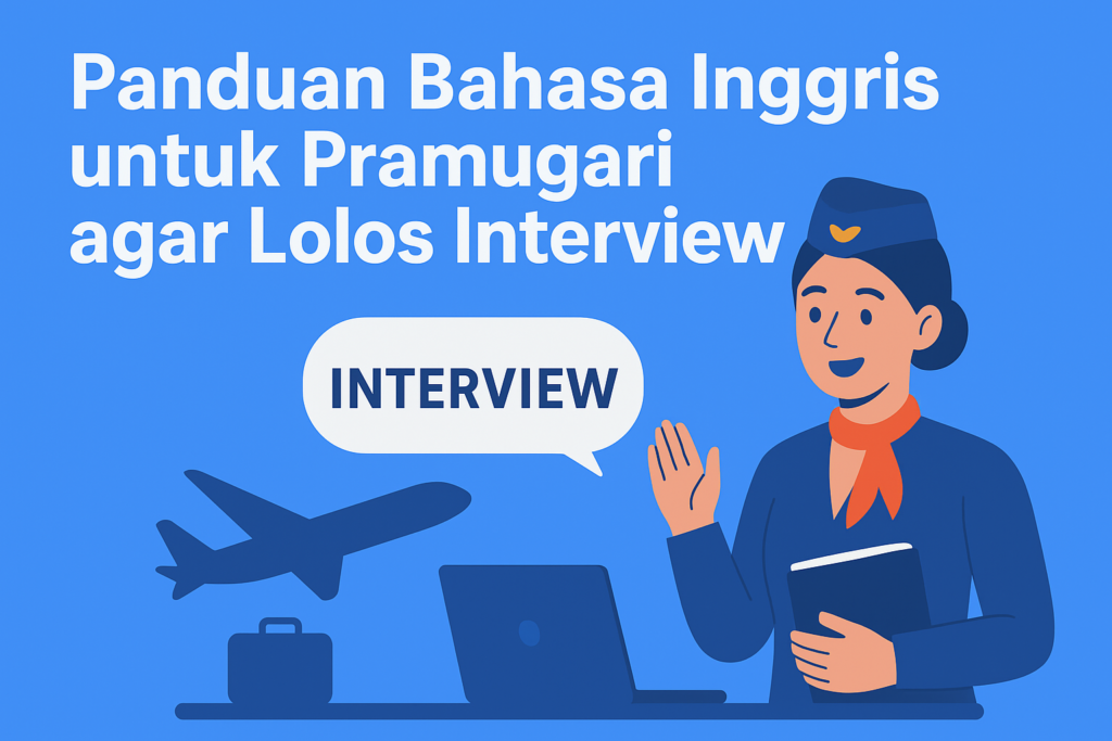 Panduan Bahasa Inggris untuk Pramugari agar Lolos Interview - English Up